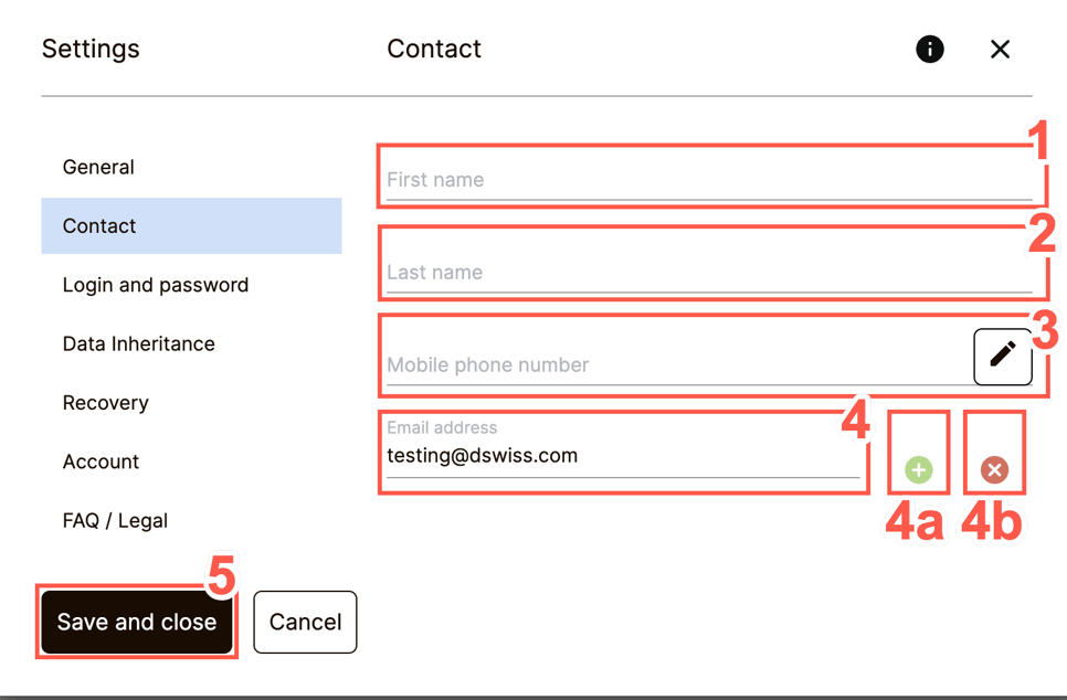 Contact Settings: How to Update your Contact Information