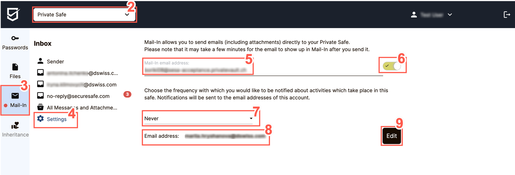 Activation and Configuration: Getting Started with Mail-In