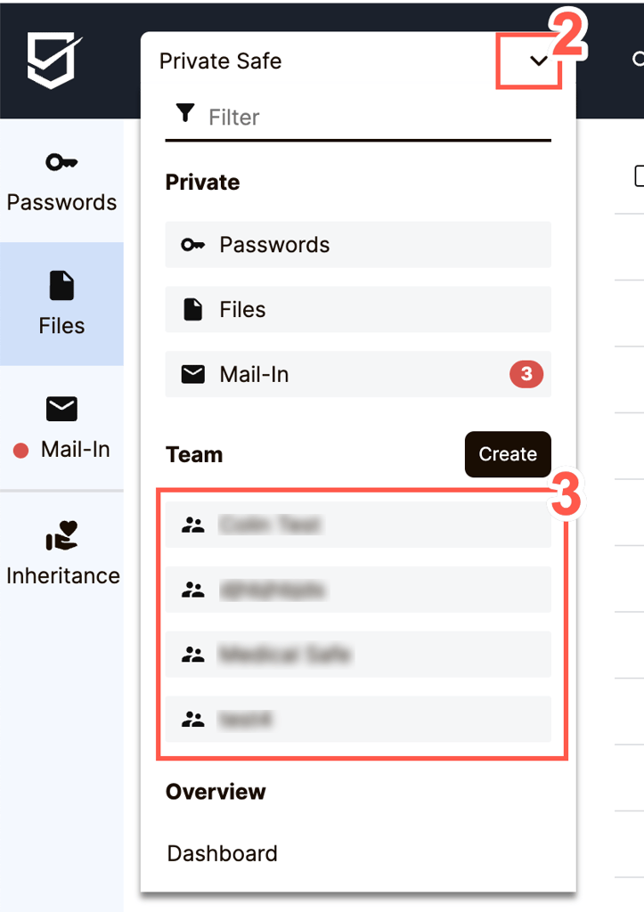 Securing Collaboration: Managing Members of a Team Safe