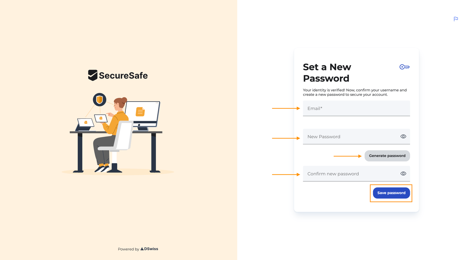 Forgot password? Here is how to recover your SecureSafe Pass account